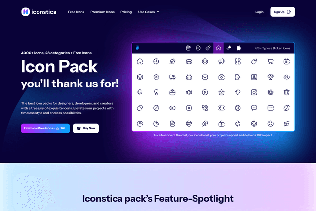 31 Best Popular Icon Libraries in 2026 Tools - TOOLFOLIO