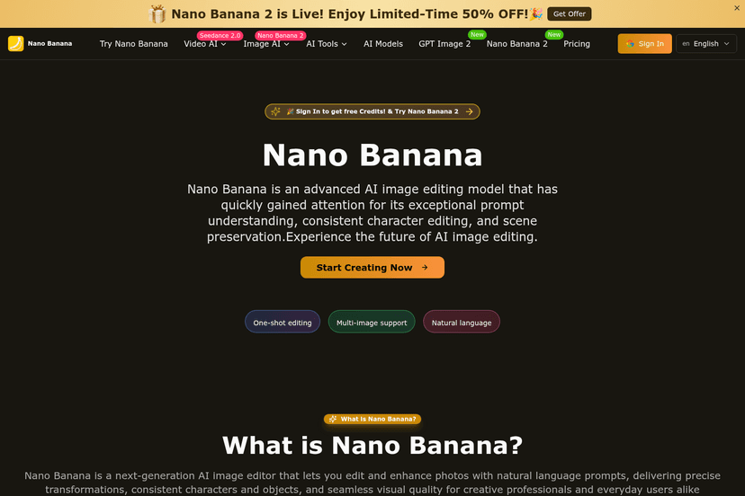 Nano Banana | Toolfolio